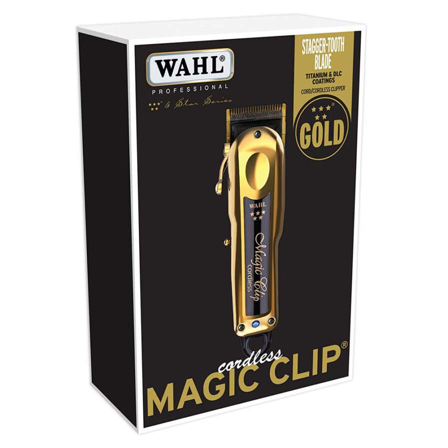 Maquina Magic Clip Cordless Gold Wahl Profesional - Joan